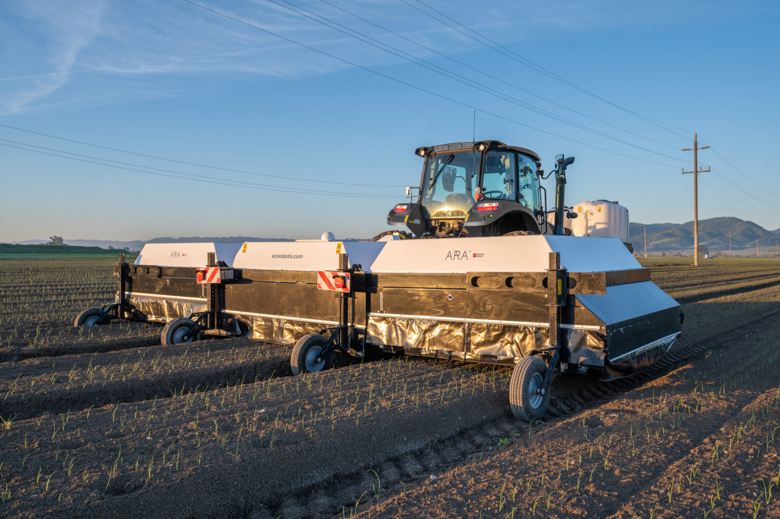 ARA Field Sprayer | AI-Powered Farming Solutions | Ecorobotix